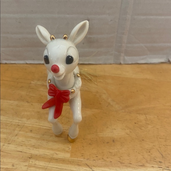 Lenox | Holiday | Lenox Vintage Rudolph Reindeer Figurine Ornament With ...